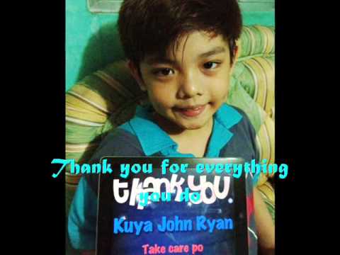 THANK YOU - MICO HENDRIX CHUA from kuya john ryan - YouTube