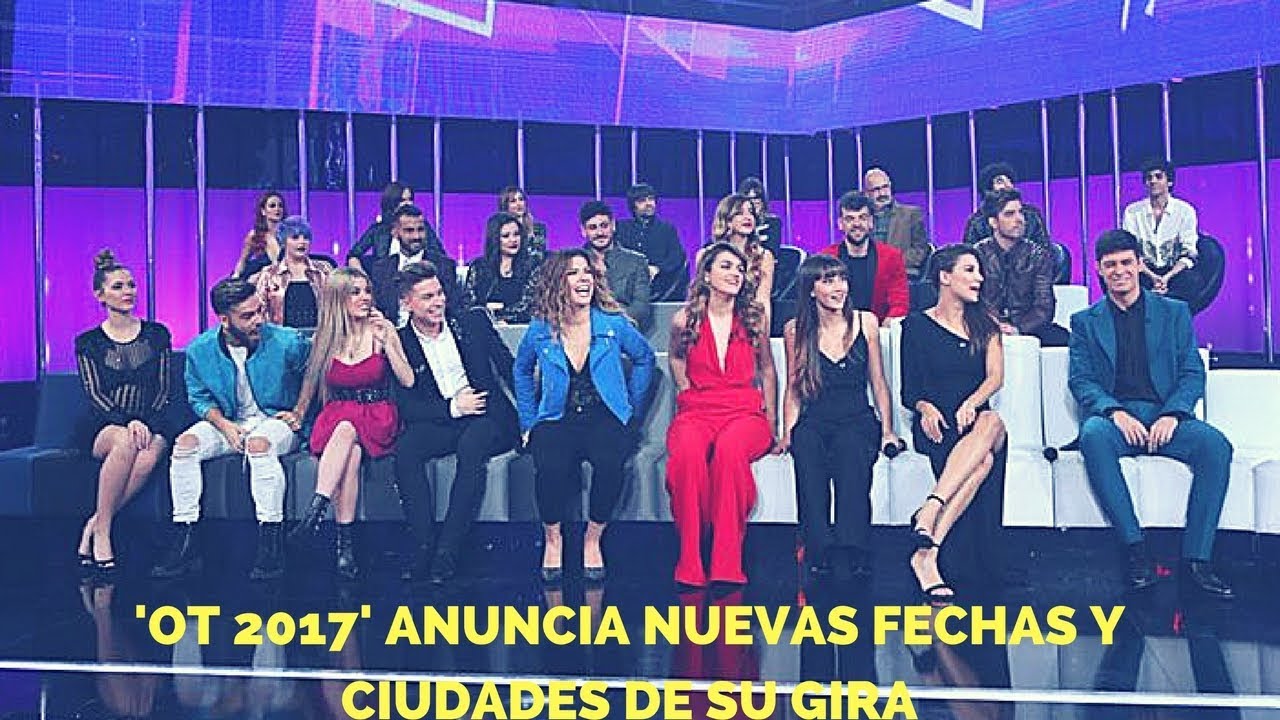'OT 2017' anuncia nuevas fechas y ciudades de su gira - YouTube
