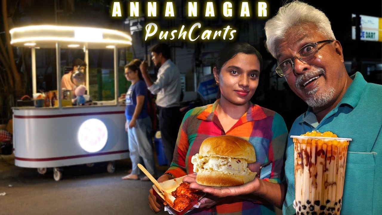 Anna Nagar PushCart Trend 🔥| Hype ku Wortha? - YouTube