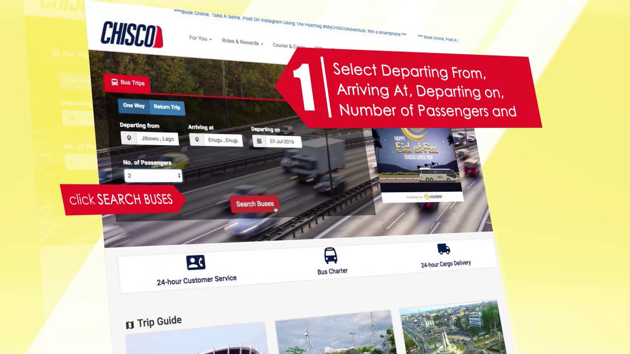 Steps To CHISCO Online Booking - YouTube