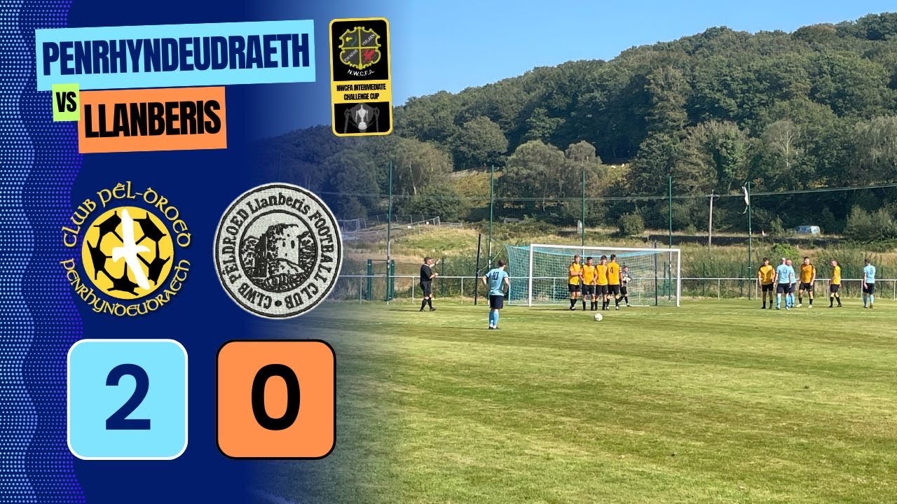 Llanberis (H) 31.08.2024 - NWCFA Intermediate Cup - YouTube