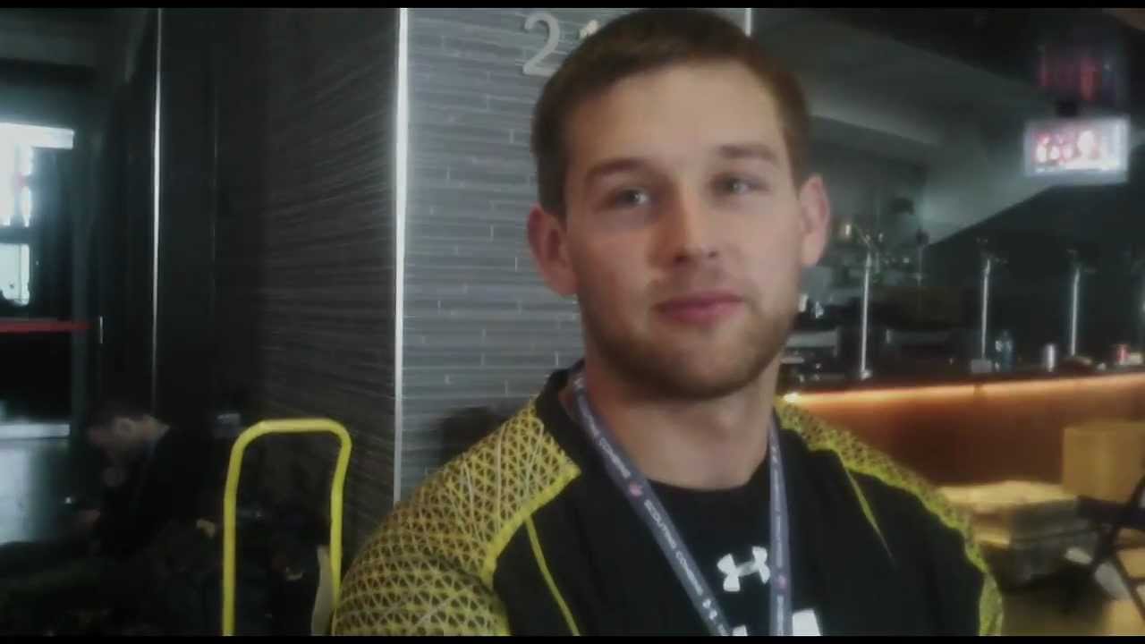 Purdue's Carson Wiggs at NFL Combine - YouTube