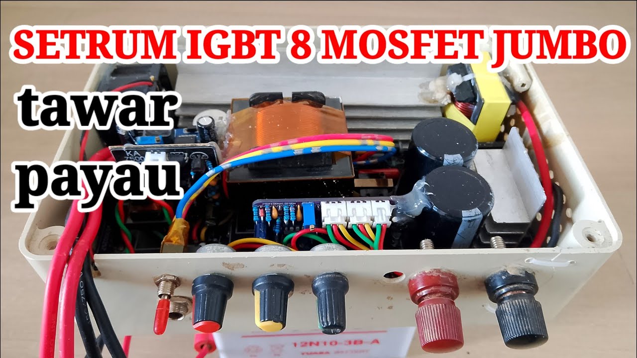 PERTAMA KALI NYA DAPAT SERVISAN SETRUM IKAN IGBT - YouTube