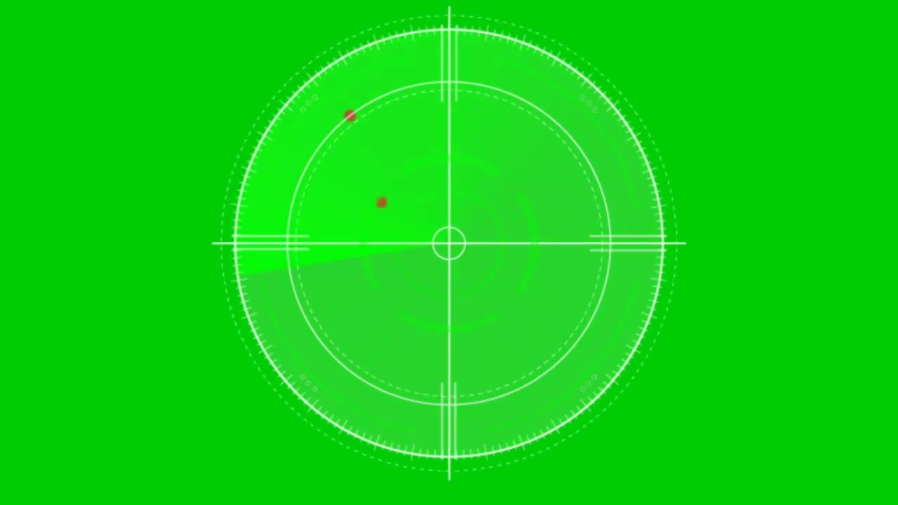 RADAR #5 GREEN SCREEN EFFECT FREE TO USE - YouTube