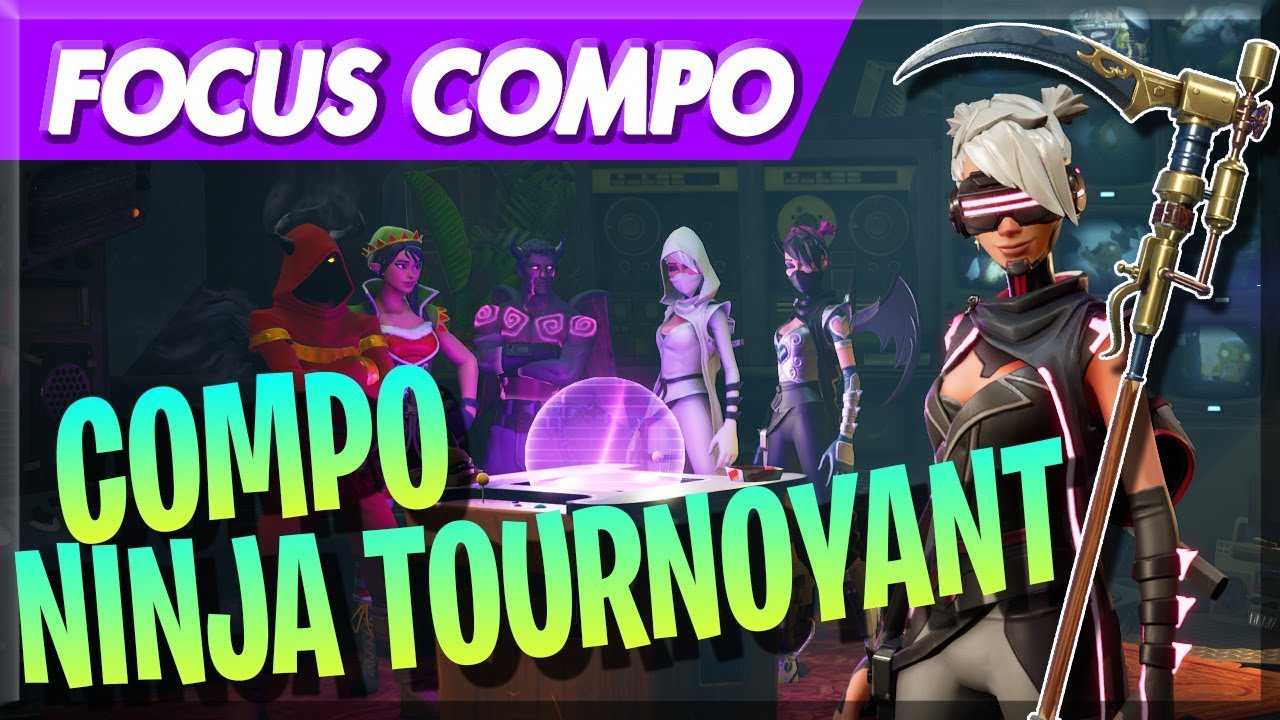 Compo ninja tournoyant, correctionneur steampunk ! [Fortnite sauver le ...