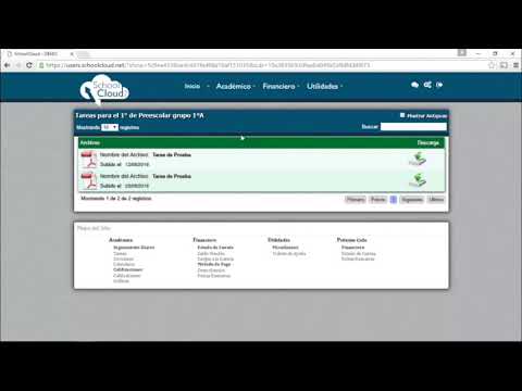 Ver tareas en schoolcloud - YouTube