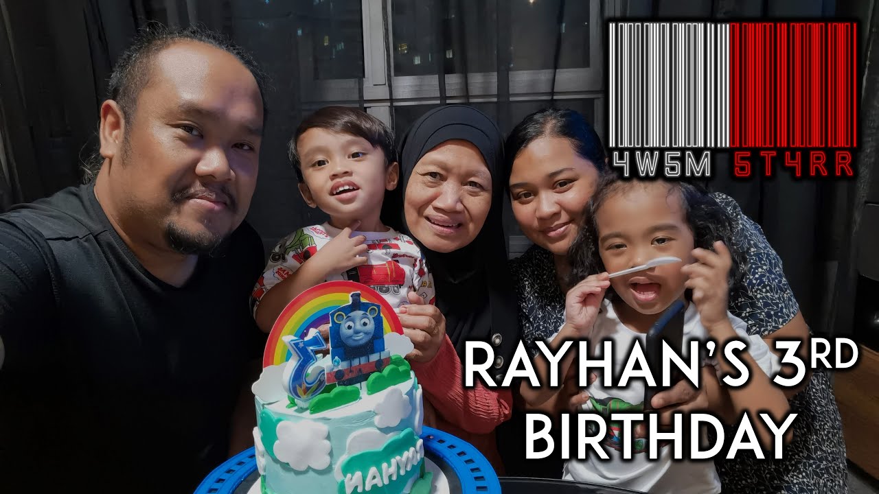 Rayhan's 3rd Birthday - YouTube