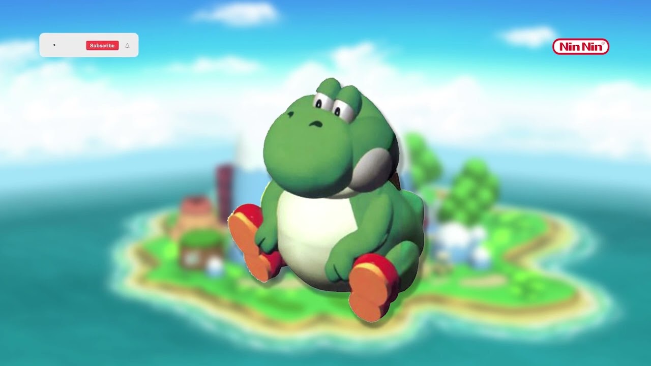 Yoshis Island Map song cover - relaxing Yoshi song - emtpy head Lofi NinNin - YouTube