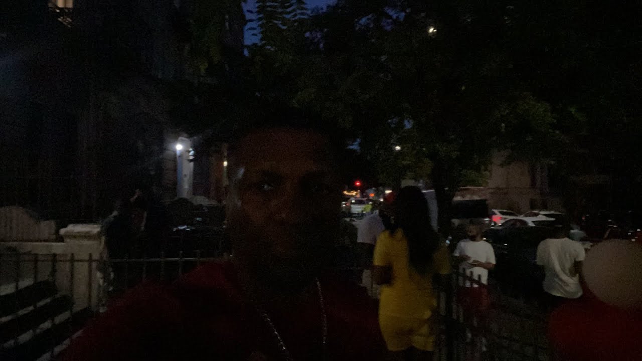 Out side with the family & diddy bop /knick guns video shoot - YouTube