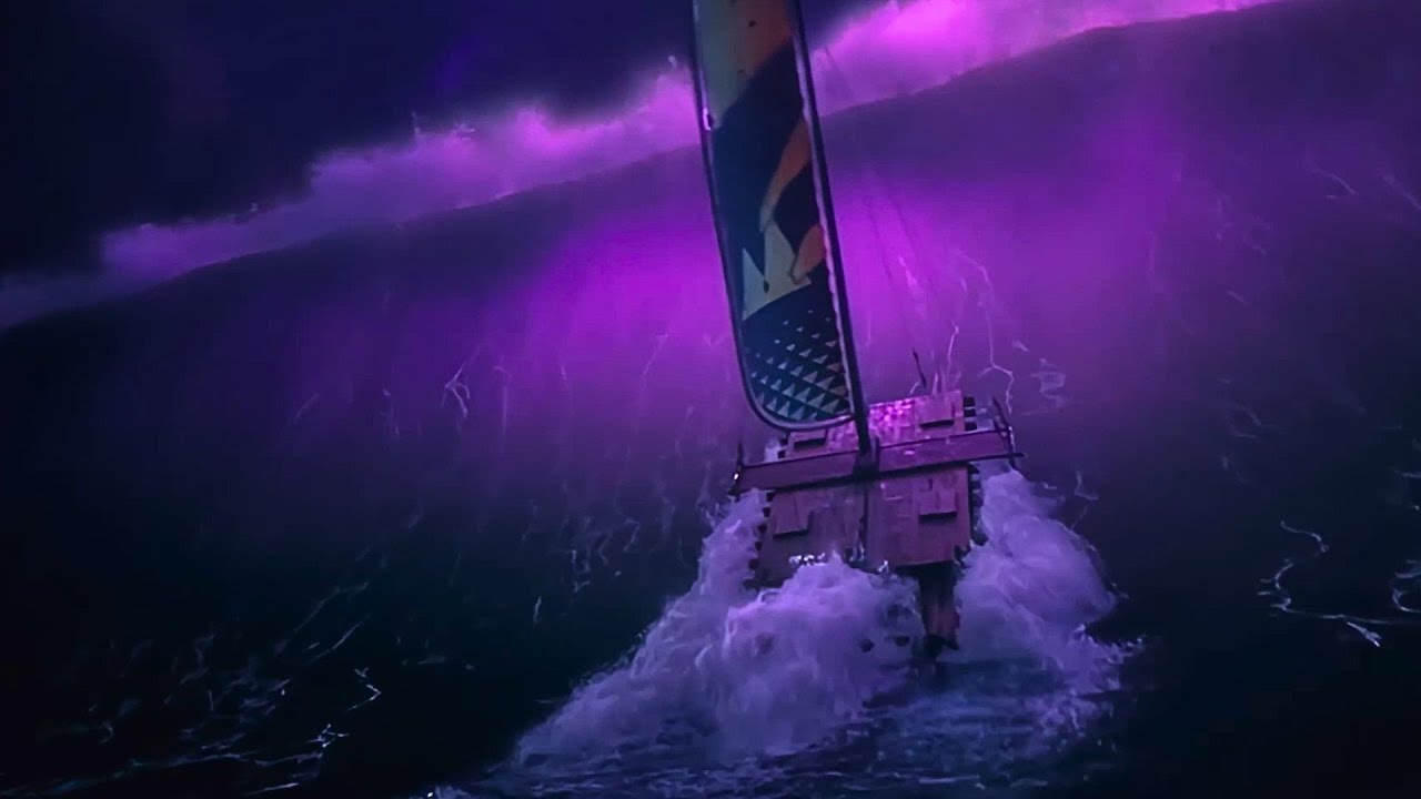 moana with team vs tornado storms scene moana 2 - YouTube