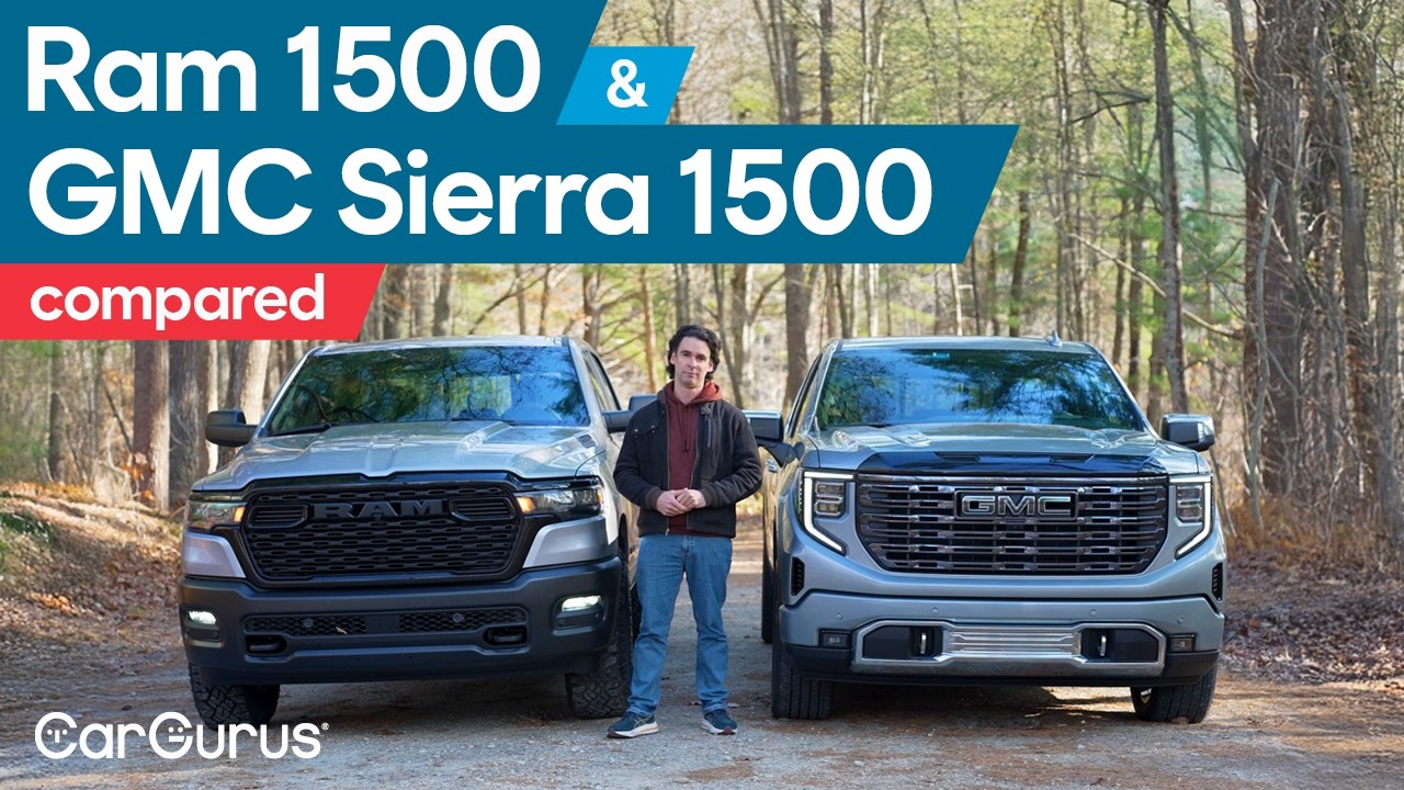 GMC vs. Ram - 1500s Compared | 2026 GMC Sierra 1500 vs 2026 Ram 1500 ...