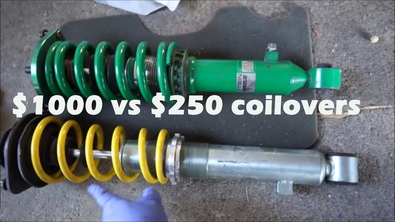 $1000 vs $250 Coilovers! Tein Super Street vs FK Street Coilovers ...