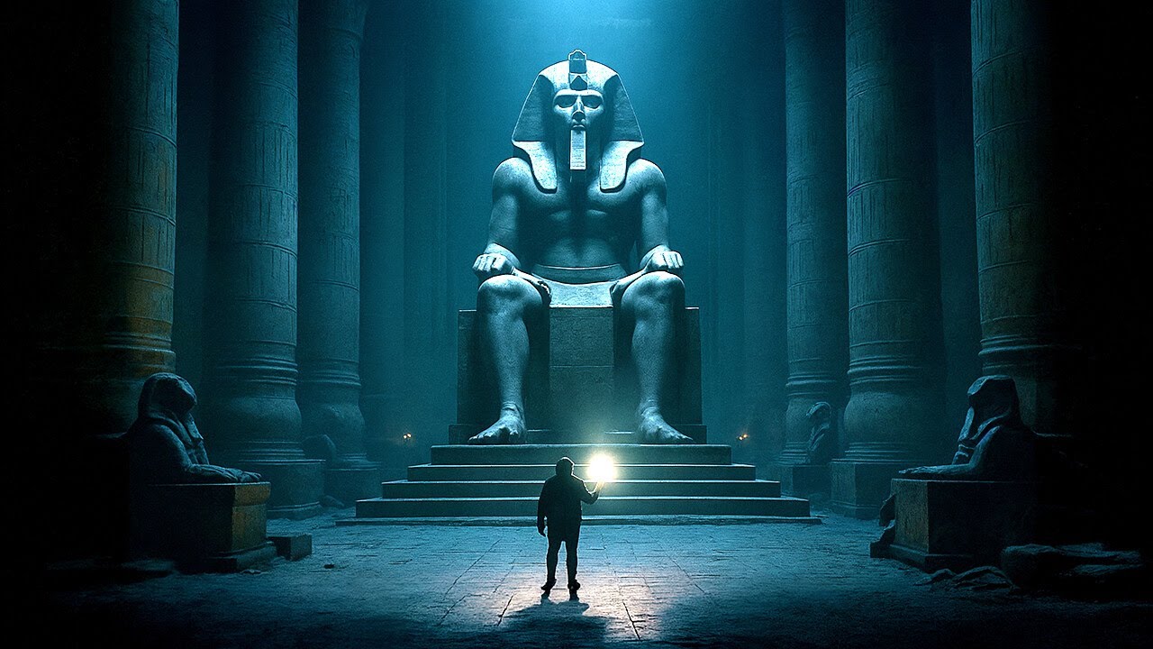 La tombe secrète de Toutankhamon découverte sous la Grande Pyramide ...