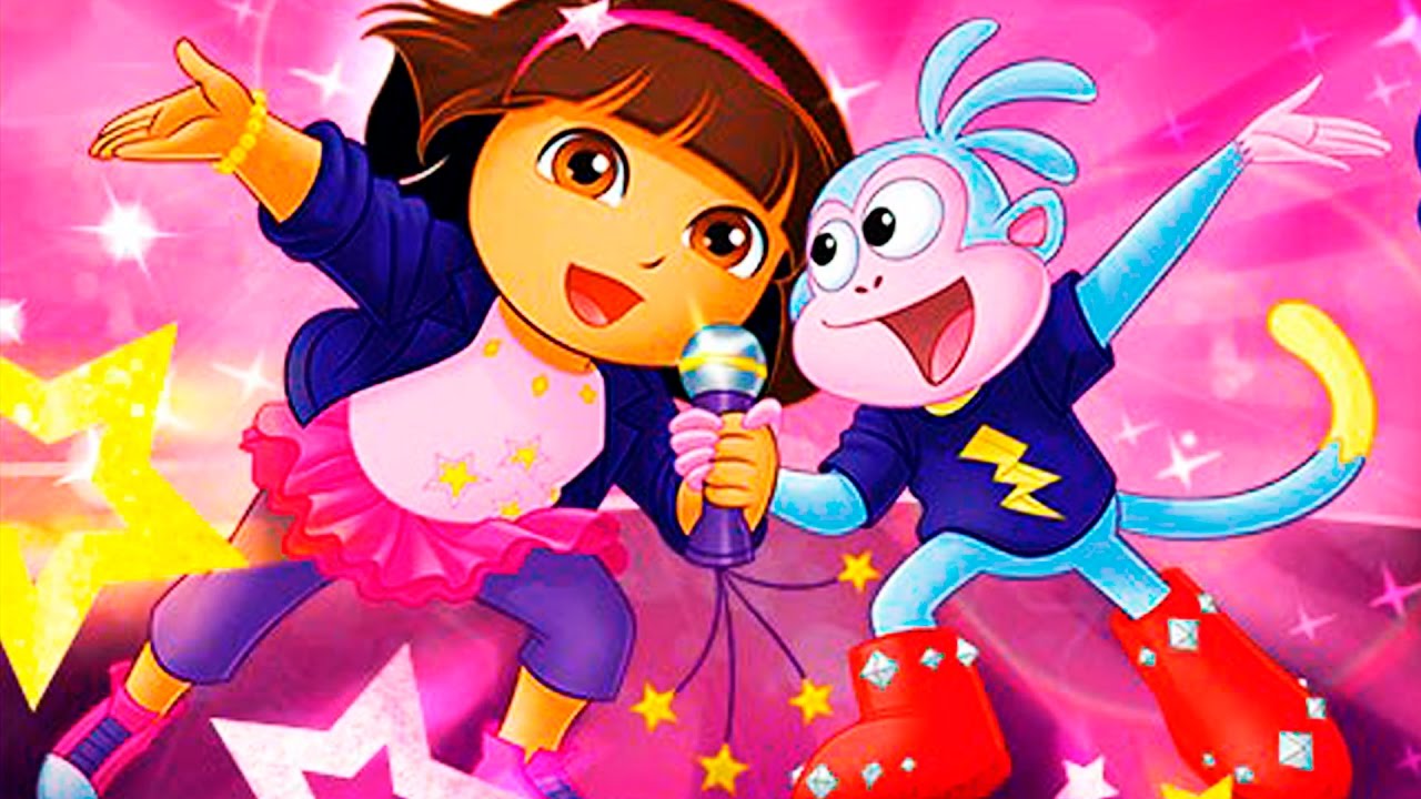 Dora the Explorer - Dora Rocks Sing Along Game - YouTube