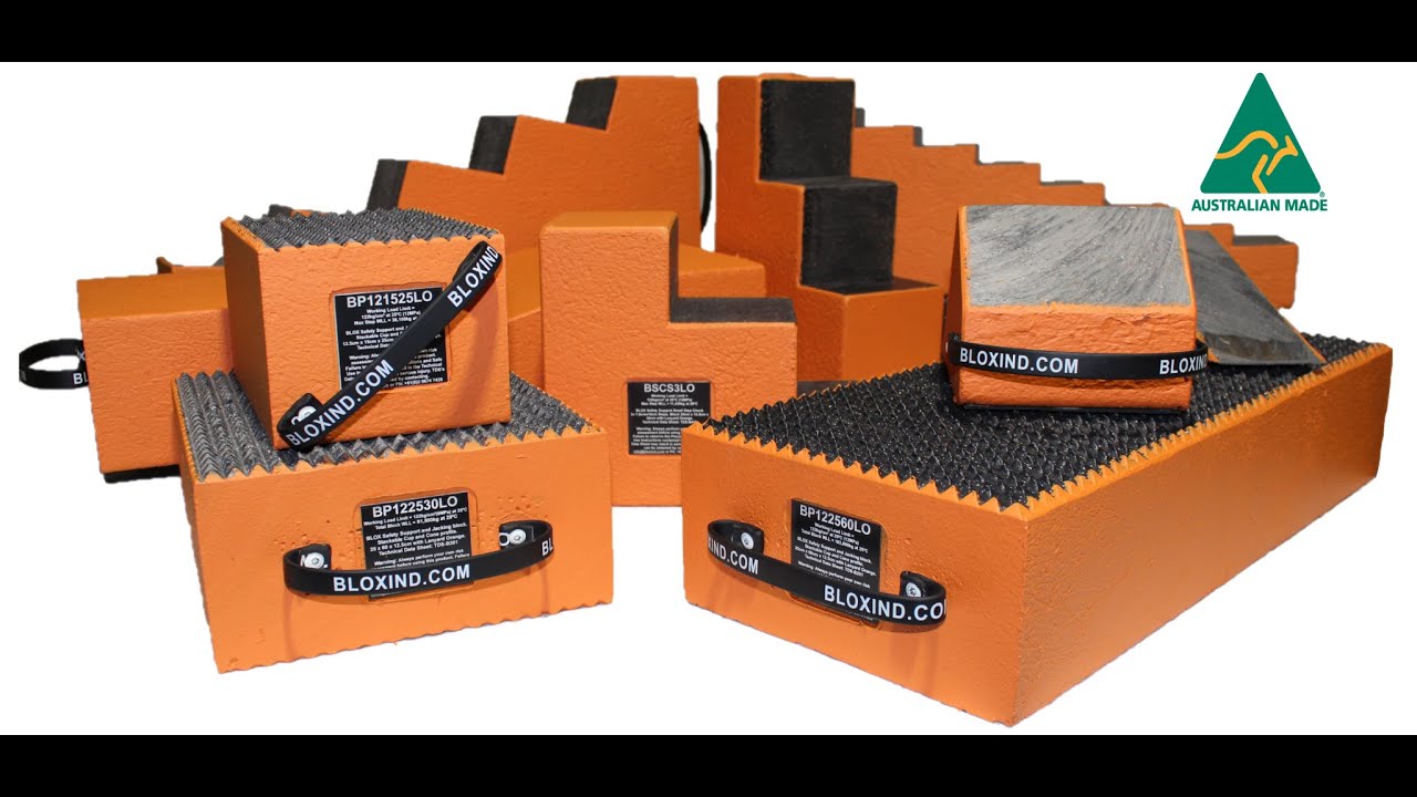 BLOX JACKING AND STABILISING SAFETY SUPPORTS - YouTube