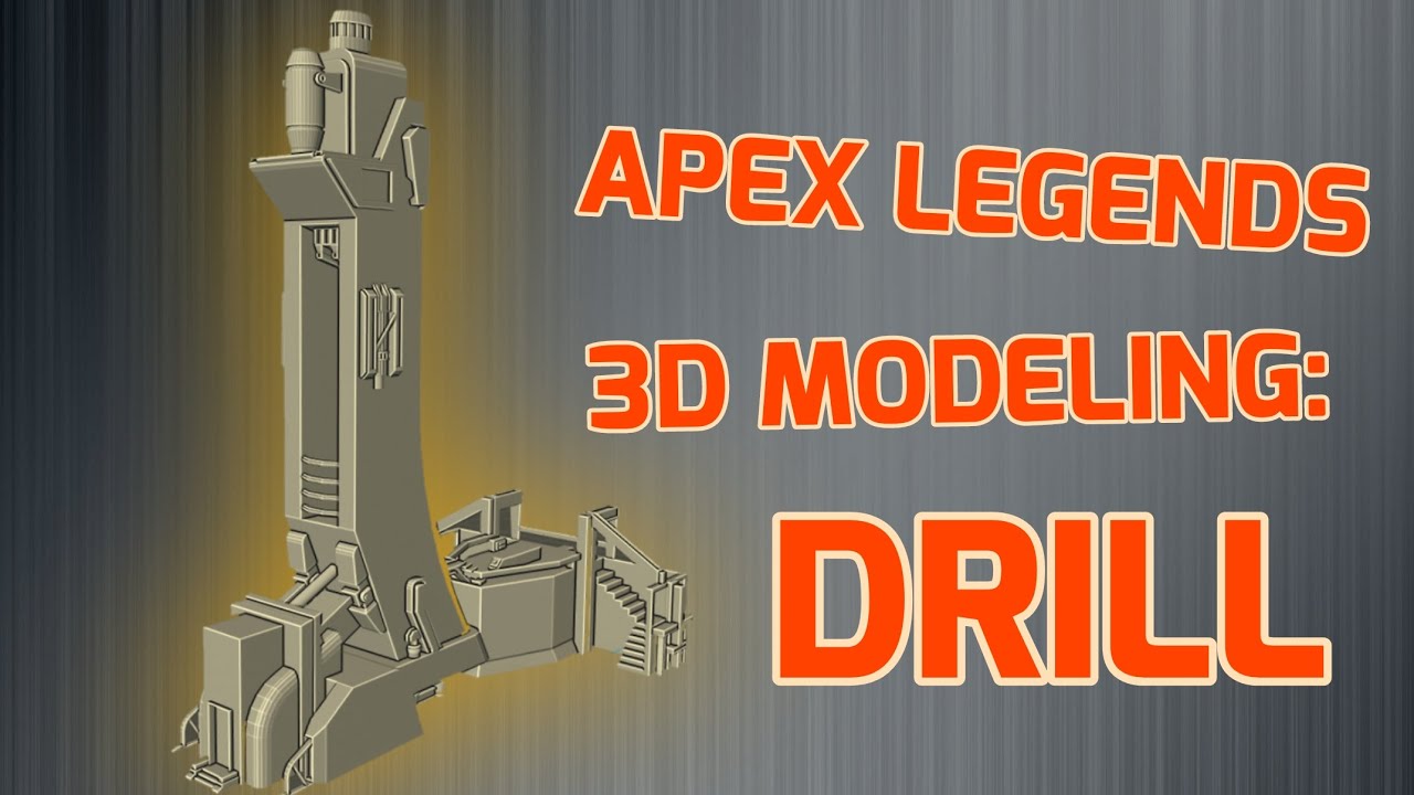 3D Modeling Apex Legends in Blender: Drill Part 1 - YouTube