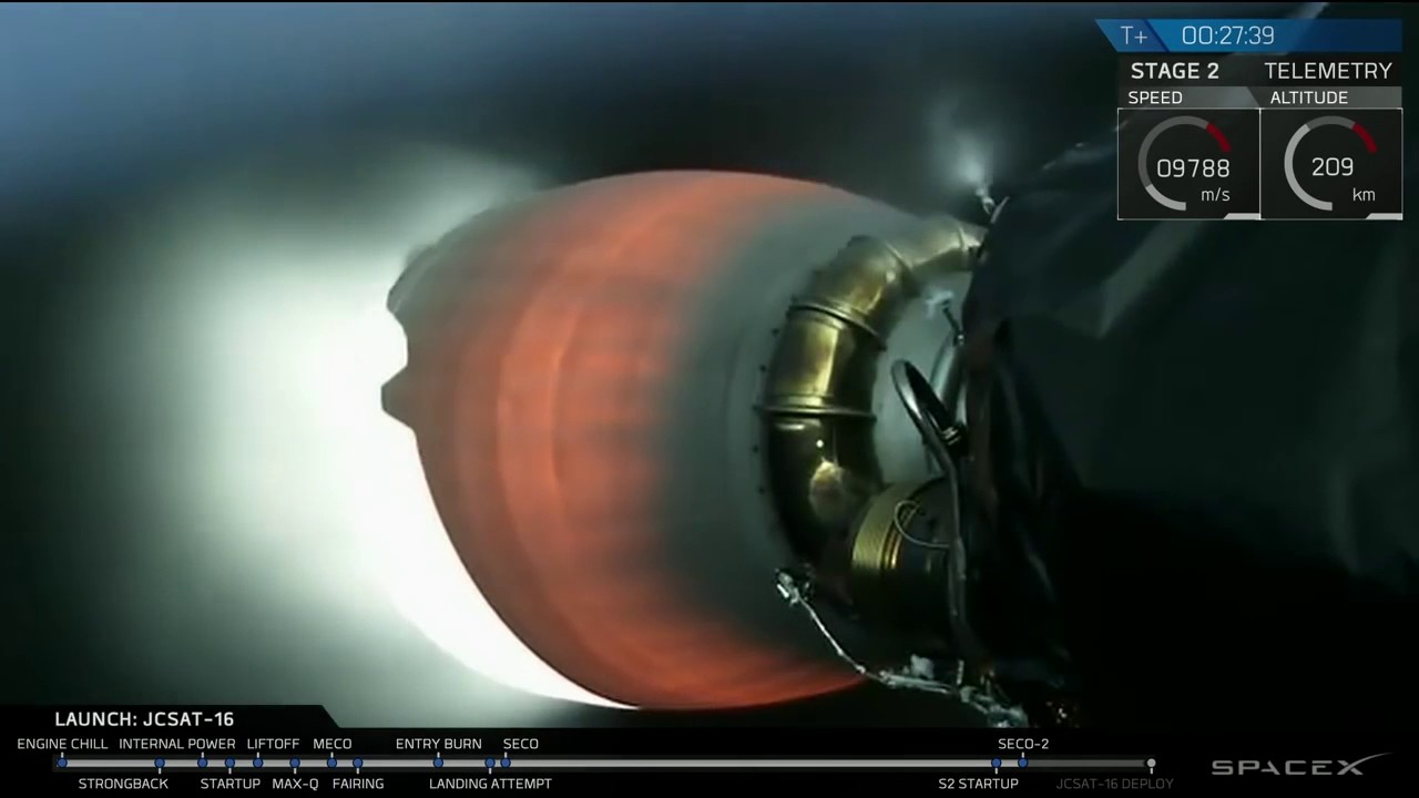 Launch of JCSAT 16 - YouTube