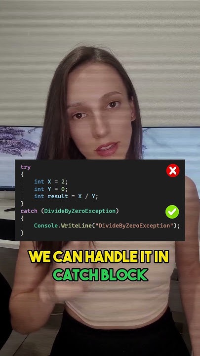 Exception Handling Explained Programming Shorts Coding Developers Code Programming Youtube 