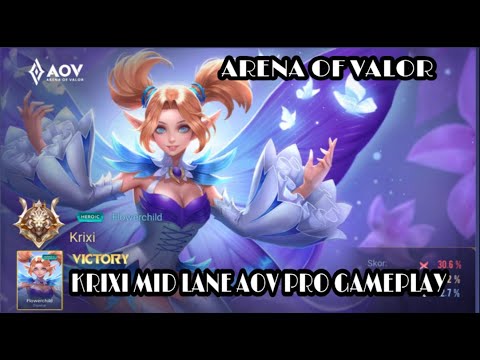 Krixi Mid Lane AOV Pro Gameplay - Garena AOV Gameplay #AOV #GarenaRoV #GarenaAOV #Gaming - YouTube