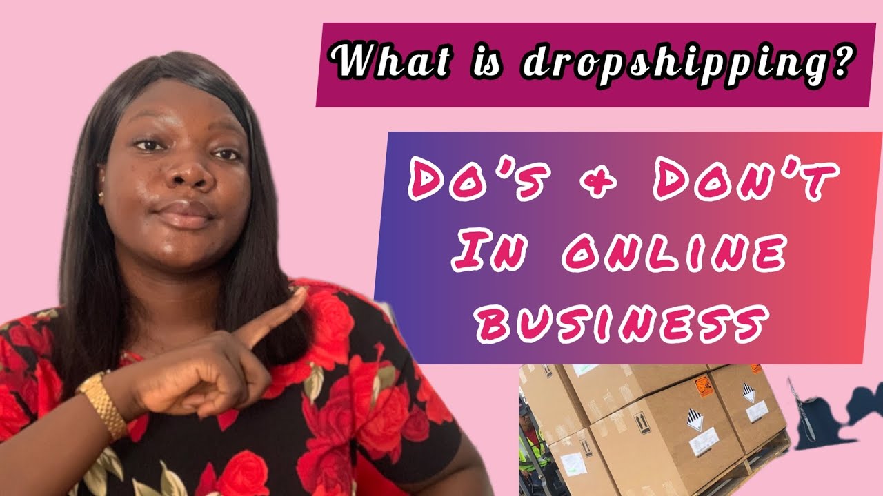 WATCH THIS! Things you should know as an online business person / Drop ...