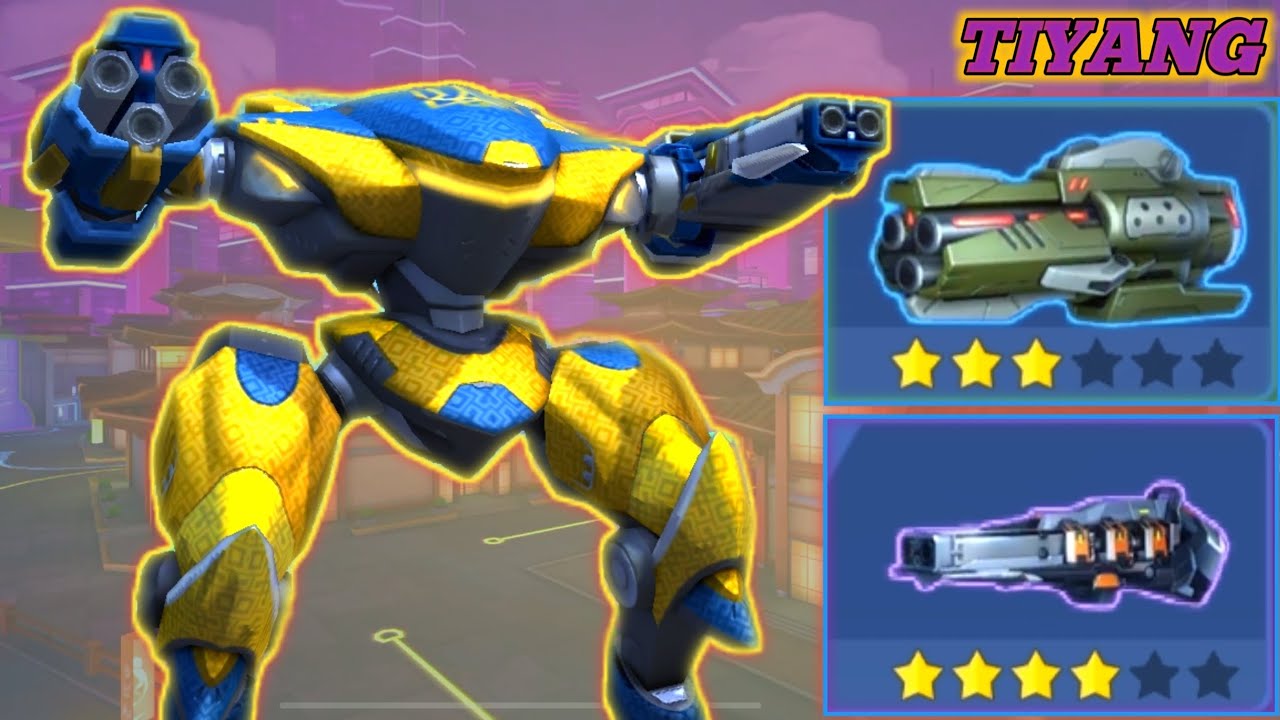 Hybrid Build Using Panther with Fragment Gun and Ember Gun | Mech Arena ...