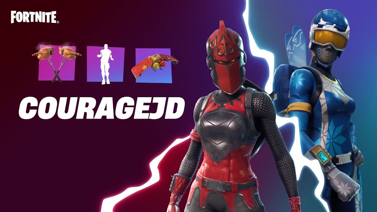 NEW CouRageJD's Locker Bundle - Fortnite Chapter 5 - YouTube
