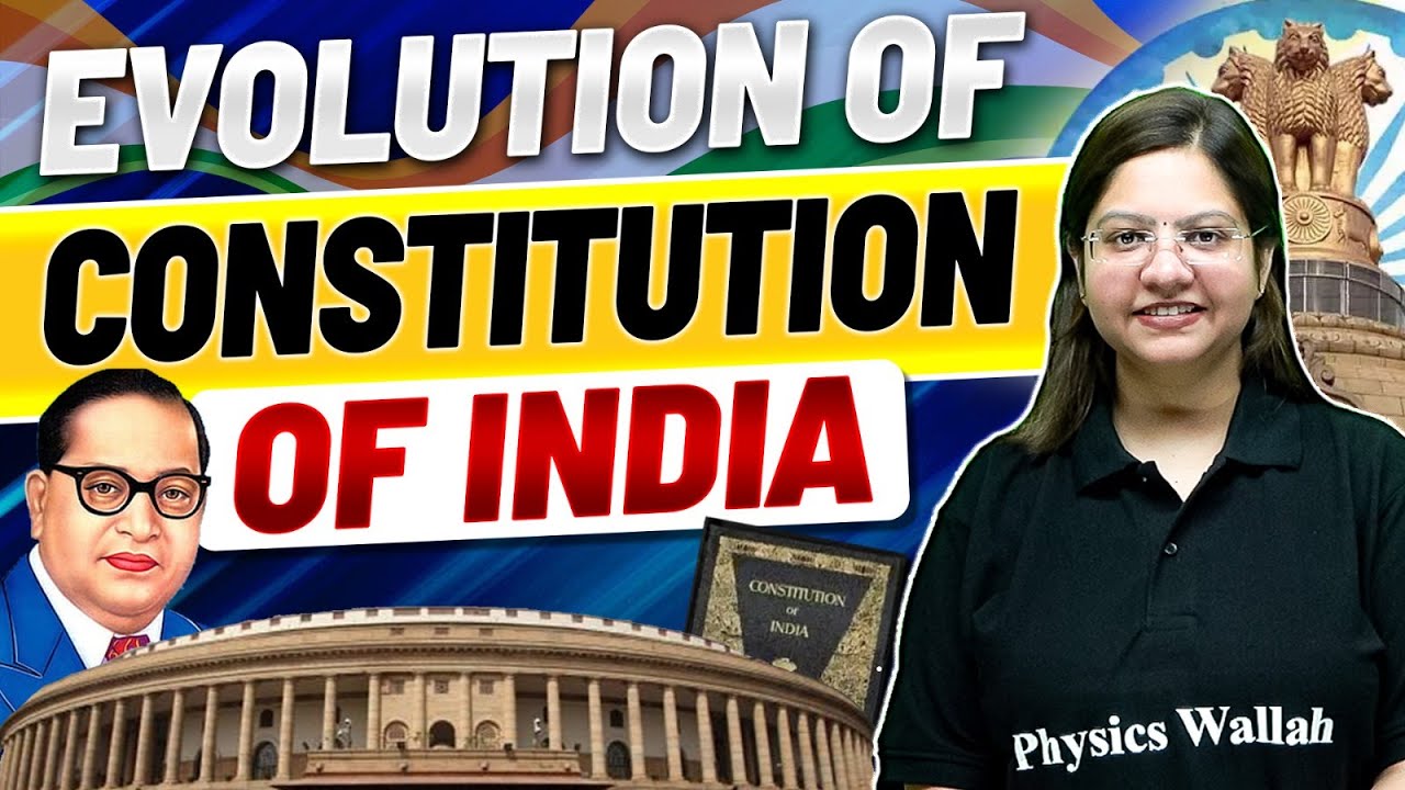 Evolution of Constitution of India 📕| History of Constitution of India ...
