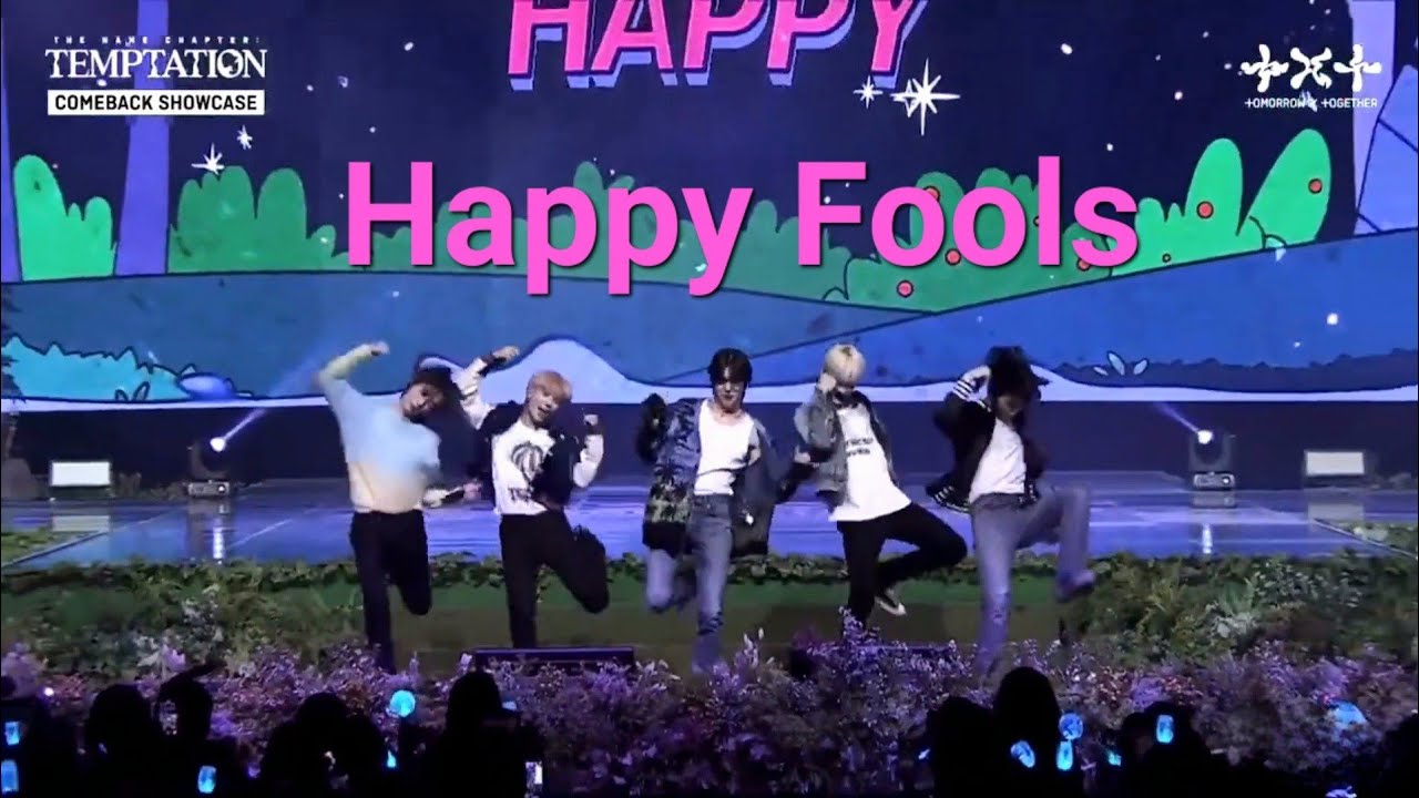 [TXT] Happy Fools (feat. YEONJUN & TAEHYUN) Comeback Showcase ver. - YouTube