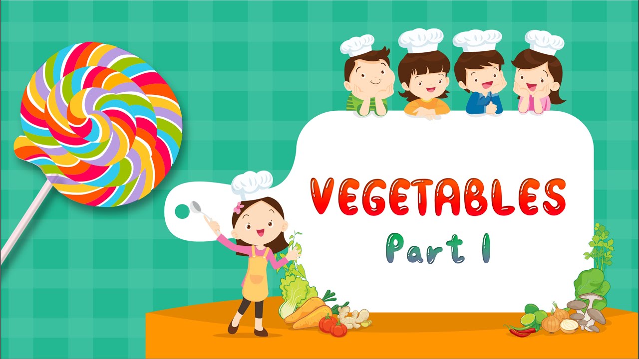 "The Fun and Colorful World of Vegetables - A Video for Kids" - YouTube