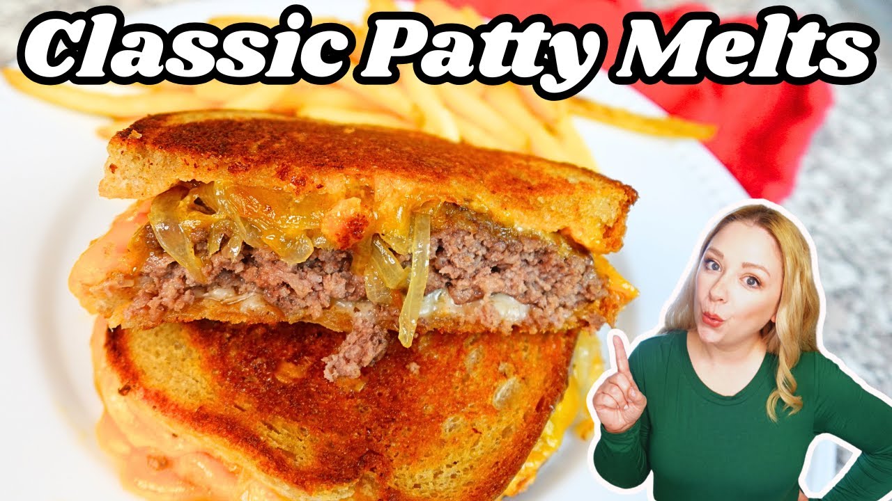 The Perfect Classic Patty Melt | Easy Diner Comfort Food at Home - YouTube