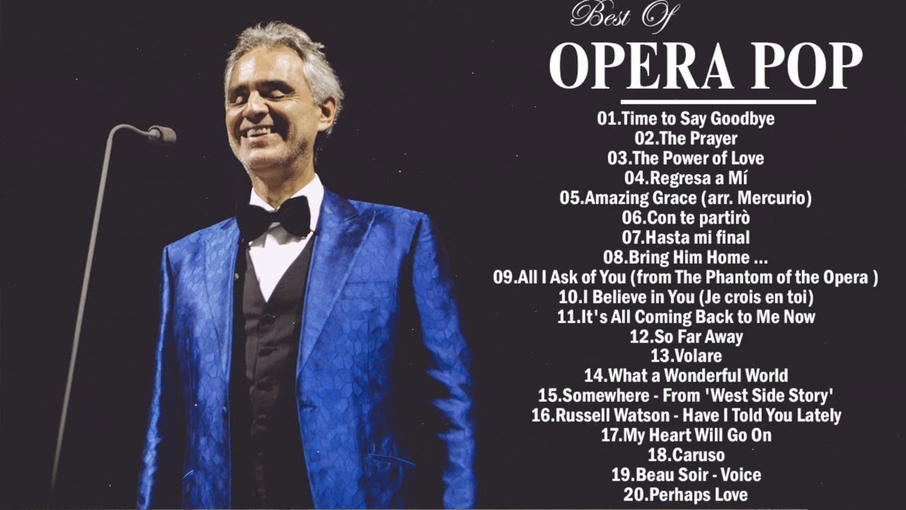 Luciano Pavarotti, Andrea Bocelli, Il Divo, Barbra Streisand, Sarah ...