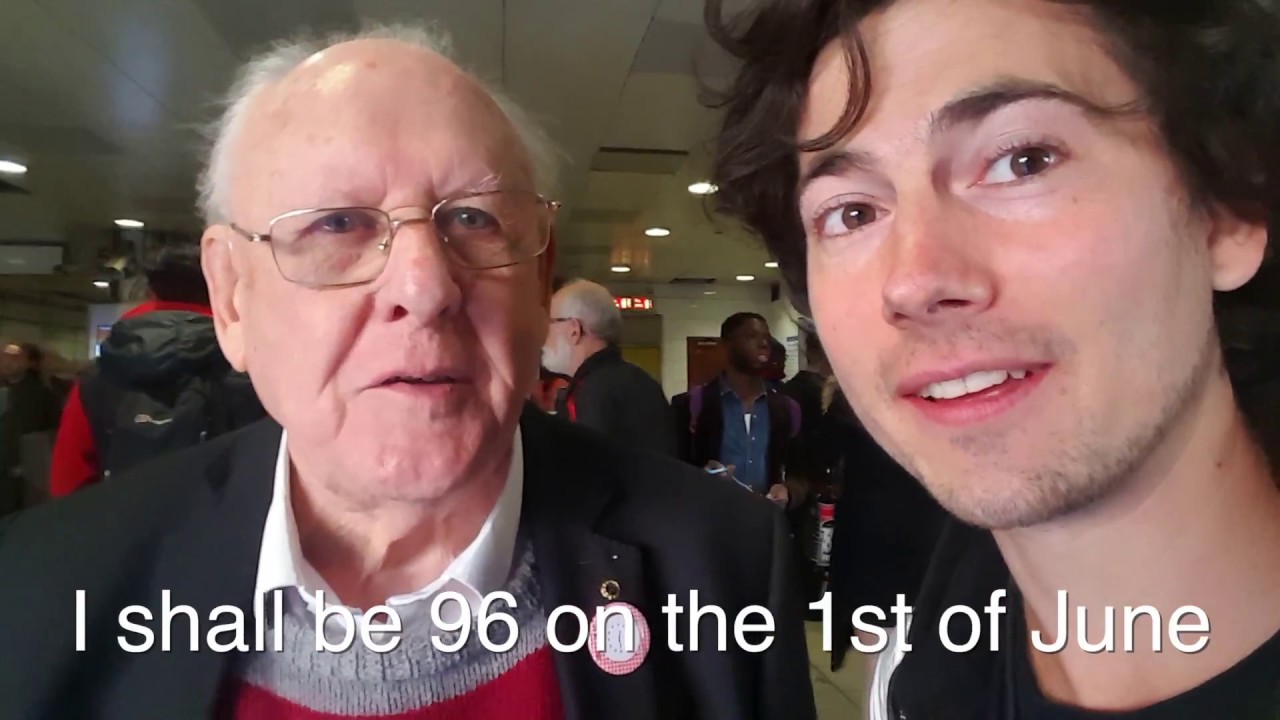 An Extraordinary man! 95 yr old shares his secret... - YouTube