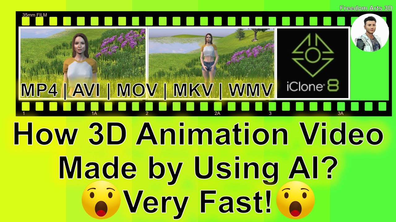 How 3D Animation Made by Using AI? iClone | Character Creator ...