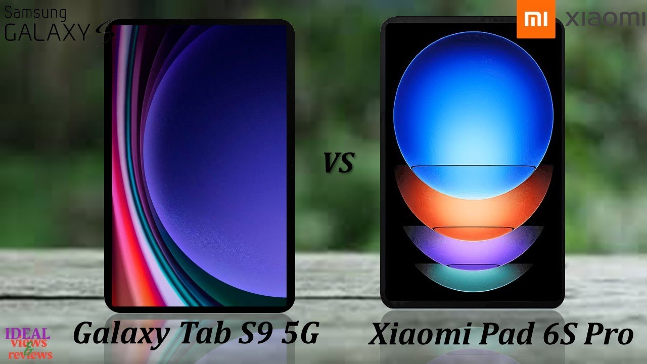 Samsung Galaxy Tab S9 5G vs Xiaomi Pad 6S Pro 12.4 - YouTube