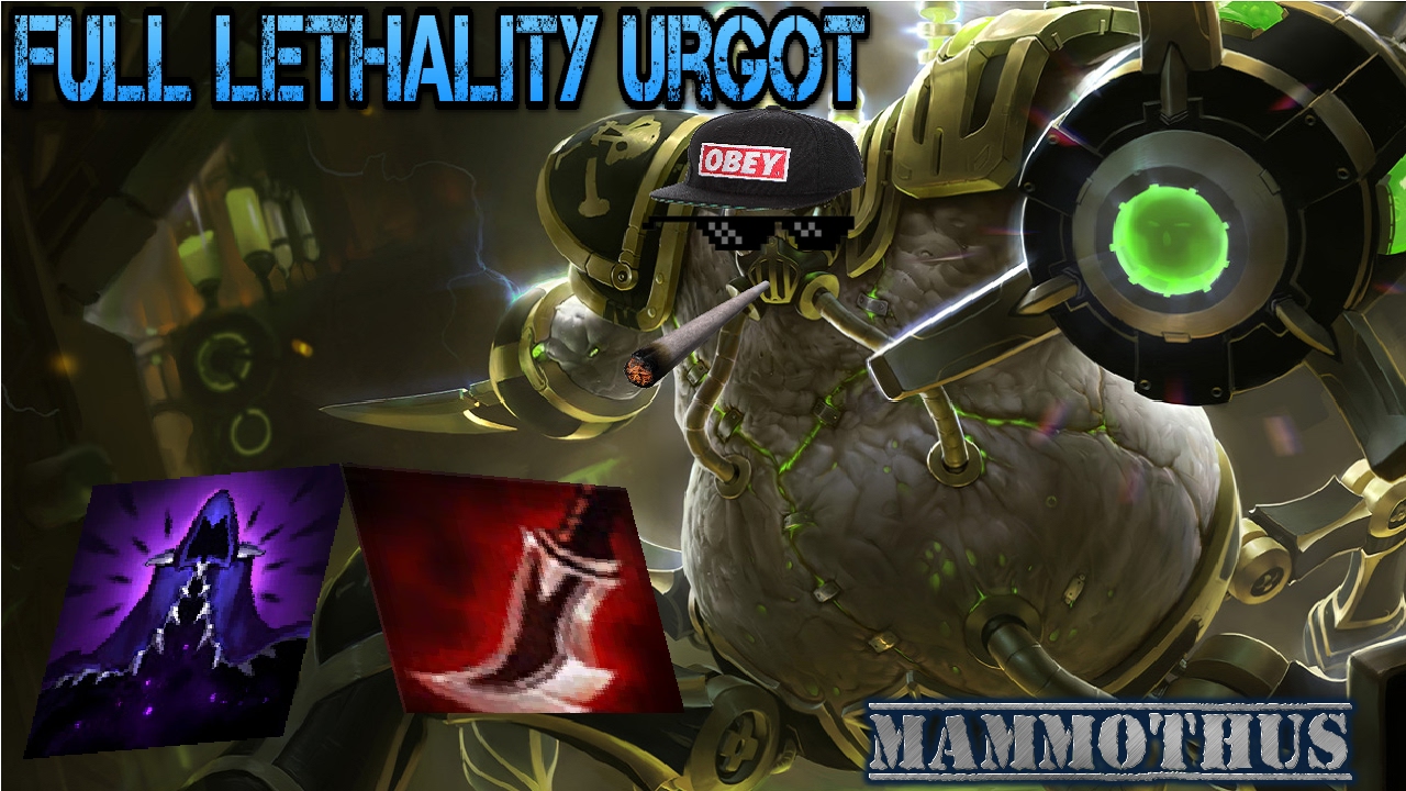 Full Lethality Urgot Domination [League of Legends] - YouTube