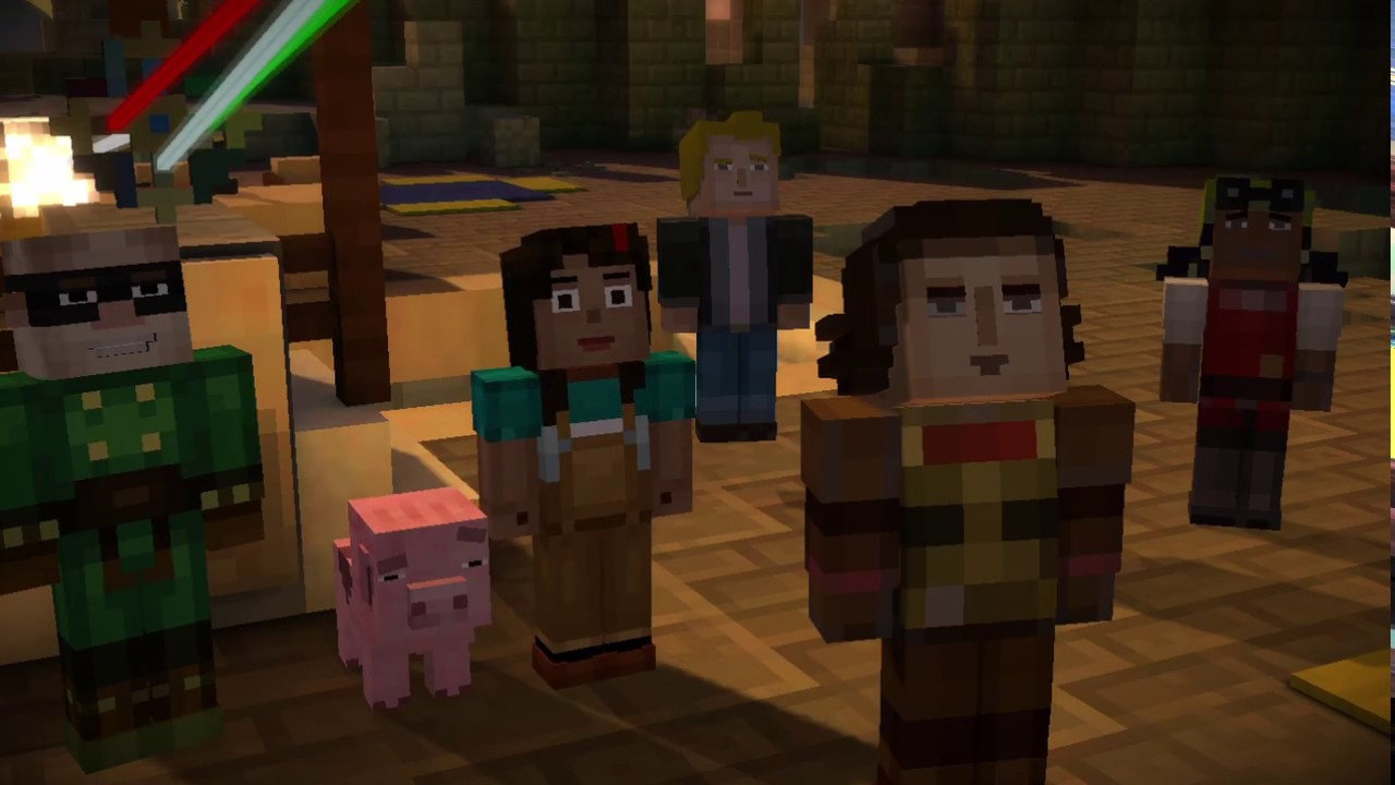 Axel Found Magnus Episode 2 Minecraft Story Mode Youtube