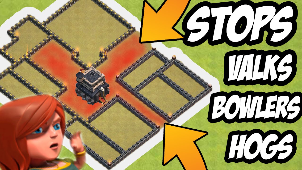 NEW IMPROVED TH9 ANTI 3 STAR WAR BASE - ANTI BOWLER - ANTI VALKYRIE ...