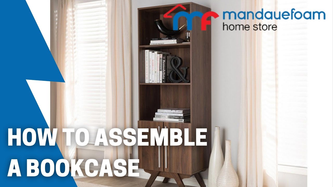 How to Assemble a Bookcase - YouTube
