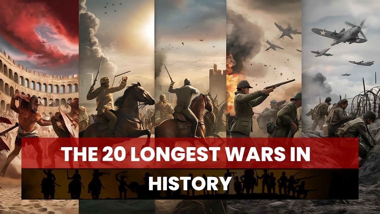 The 20 Longest Wars in History Were Brutal Conflicts. - YouTube