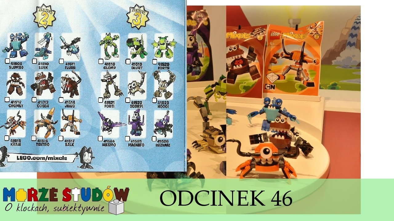 LEGO Mixels - Seria 2 & 3 zdjęcia (Morze Studów #46) - YouTube