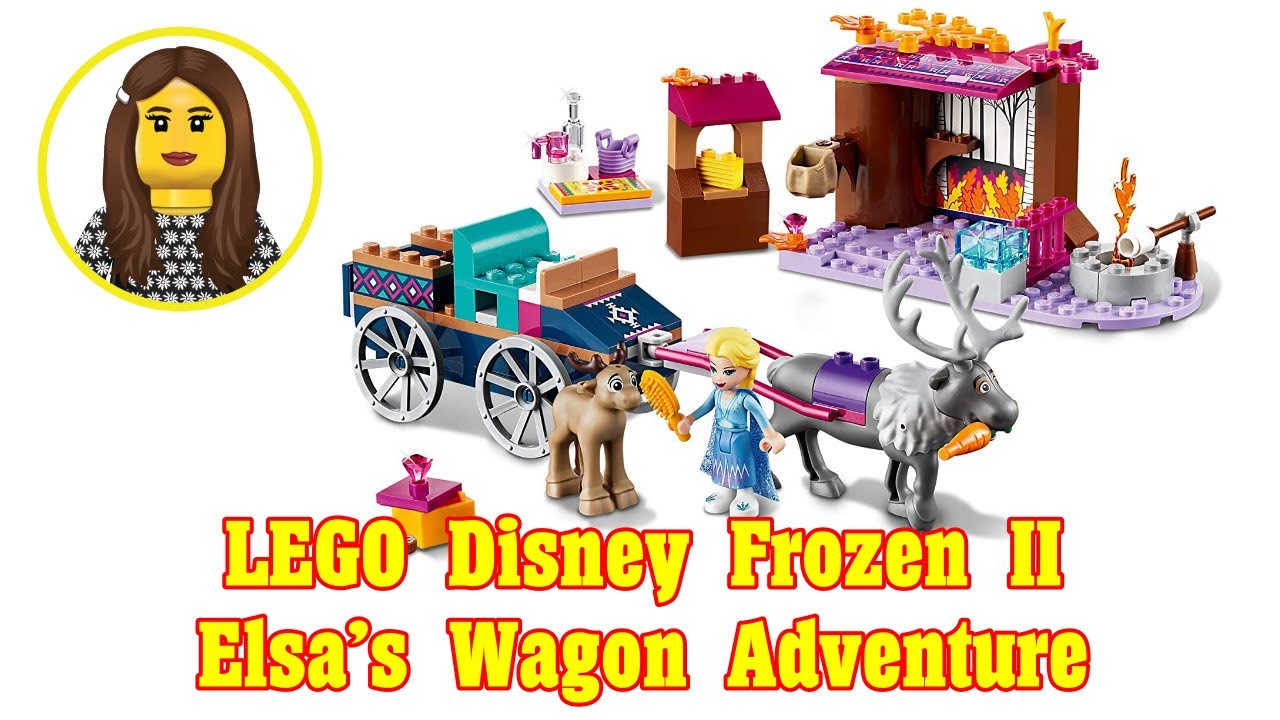 LEGO Disney Frozen II Elsa’s Wagon Carriage Adventure - YouTube