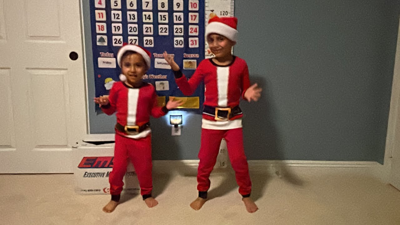 Crazy Christmas Holiday Song and Dance by Two Silly Boys - YouTube