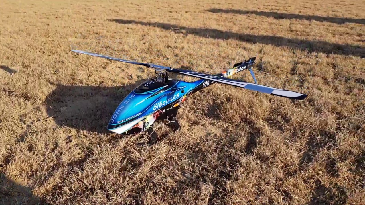 GOBLIN 570 HARD DAMPER TEST FLYING - YouTube