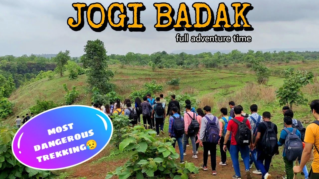 Jogi bhadak Waterfall 😍 || Most Dangerous Trekking 😥 - YouTube