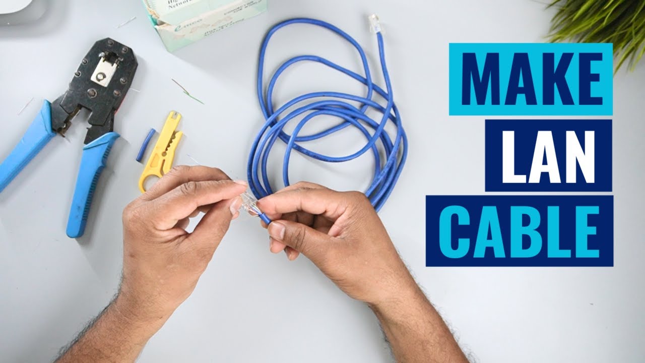 How to Make Lan Cable Full Guide in Hindi - YouTube