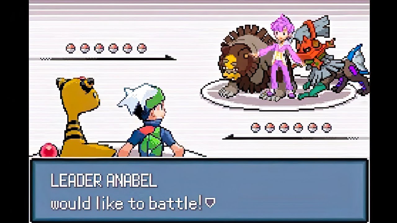 Pokemon Parallel Emerald - Salon Maiden Anabel (Inverse Battle, Hard ...