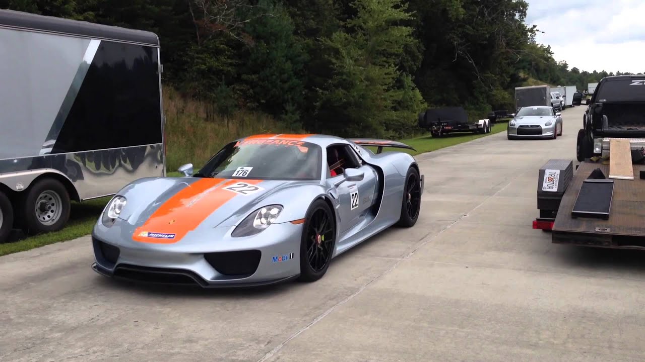 Porsche 918 and Alpha12 GTR - YouTube