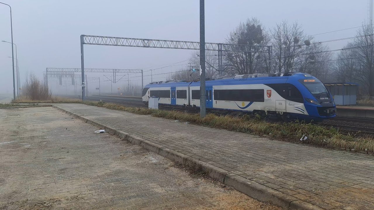 Przejazd EN98-003 Impuls Newag przez stacje Susz - YouTube