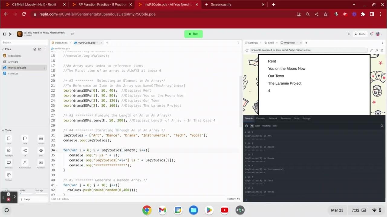 JS - All About Arrays in JS - YouTube