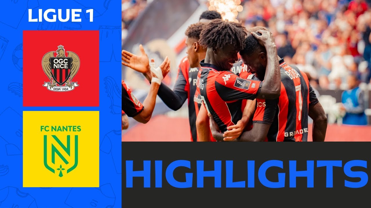 Nice 1-0 Nantes | Highlights | Ligue 1 2025-26 | nice nantes - YouTube